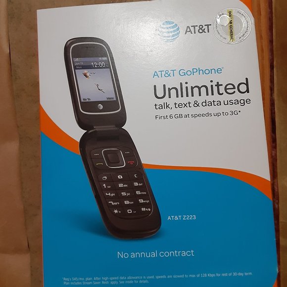 Other | Att Flip Phone No Contract New | Poshmark